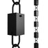 Square Link™ Rain Chain (Black) - Rain Chains Direct