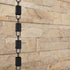Square Link™ Rain Chain (Black) - Rain Chains Direct