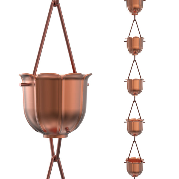 Classic Rain Chain Styles – Rain Chains Direct